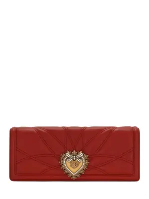 Dolce & Gabbana Devotion Quilted Shoulder Bag - Red