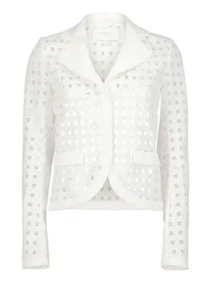 GIAMBATTISTA VALLI Giambattista Valli Open-Knit Blazer