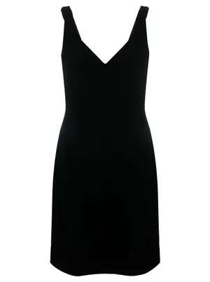 EMPORIO ARMANI Emporio Armani V-Neck Sleeveless Dress