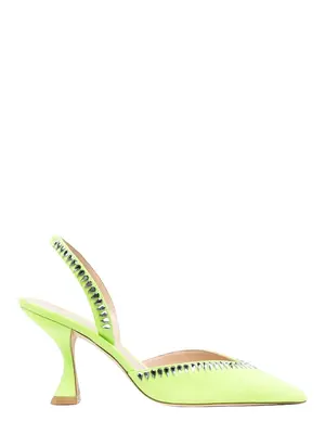 STUART WEITZMAN Gemcut Xcurve Slingback Pumps - Green