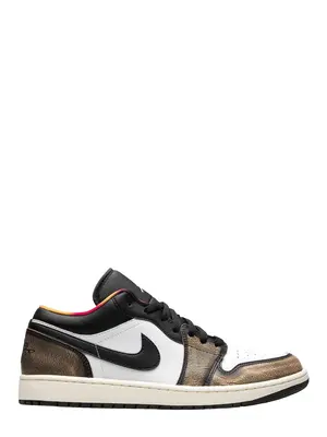 JORDAN Air 1 Low SE Wear-Away Sneakers Black