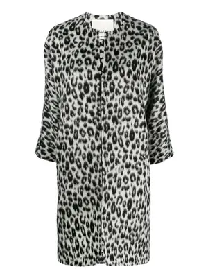 ISABEL MARANT ISABEL MARANT Ometia Leopard-Print Coat