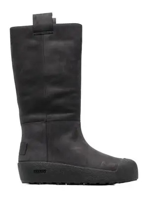 Bally Lambskin Mid-calf Boots - Black