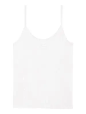 COURREGES Reedition Ribbed Tank Top - Pink