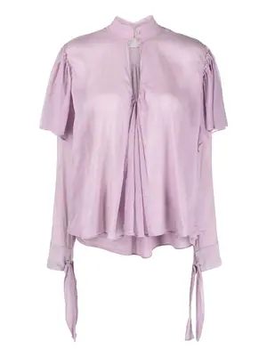 FORTE_FORTE Forte Forte Ruffled Draped Blouse
