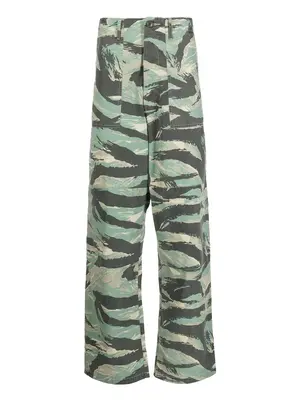 MAHARISHI Camouflage-print Trousers - Green