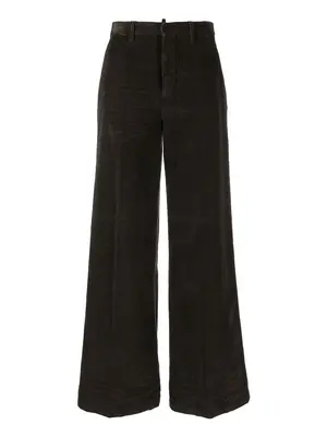 Dsquared2 Wide-leg Corduroy Trousers - Brown