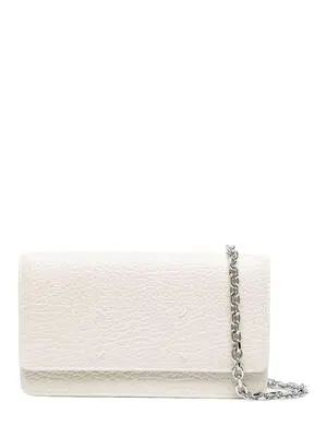 MAISON MARGIELA Four Stitches Wallet-on-chain - Neutrals