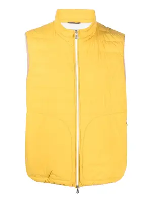 BRUNELLO CUCINELLI Brunello Cucinelli Feather-Down Padded Gilet