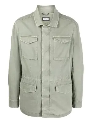 Brunello Cucinelli Military Jacket - Green