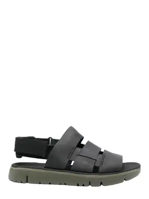 Camper Oruga Strap Detail Sandals - Black