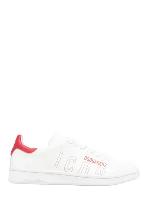 Dsquared2 Maple-leaf Low-top Sneakers - White