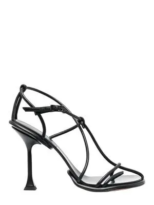 LANVIN Strappy Stiletto Sandals - Black
