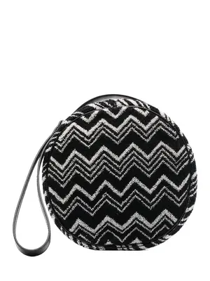MISSONI Missoni Home Keith Chevron-Knit Beauty Case