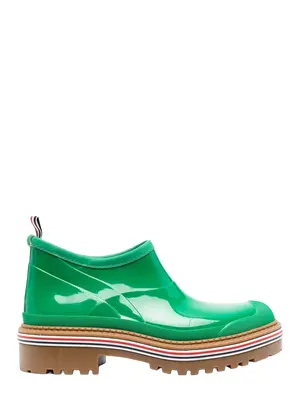 Thom Browne Round Toe Boots - Green