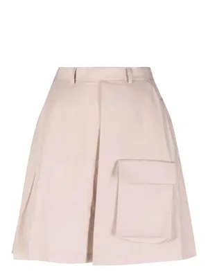 Fabiana Filippi Patch-pocket Miniskirt - Pink