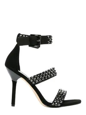 MICHAEL KORS Amal Astor Stud-Detailed Heeled Sandals