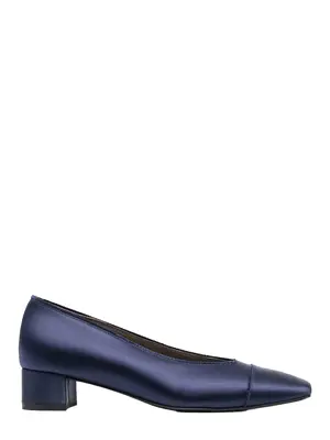 PEDRO GARCIA Satin-finish Pumps - Blue