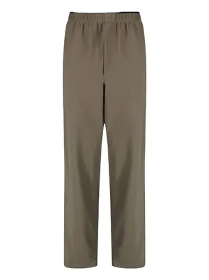 GR10K Mid-rise Straight-leg Trousers - Green