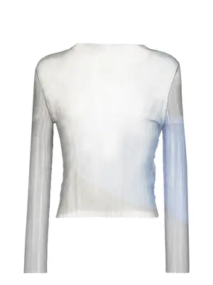 ECKHAUS LATTA Eckhaus Latta Watercolor Long-sleeve Top