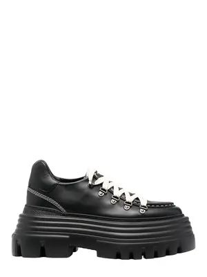 Bally Glody Platform Brogues - Black