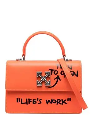 OFF-WHITE Jitney 1.4 Top-Handle Bag