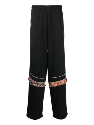 COUNTY OF MILAN Fringe-detailing Track Pants