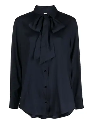 PAULA PAULA'S Scarf-Detail Shirt