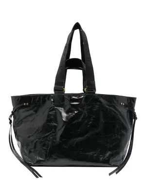 ISABEL MARANT ISABEL MARANT Wardy Crinkled-Finish Tote Bag