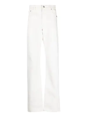 VTMNTS VTMNTS Barcode Print Straight-Leg Jeans