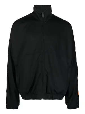 Heron Preston Logo-print Zip-up Jacket - Black
