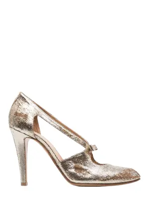 MAISON MARGIELA Maison Margiela 100mm Metallic Pumps