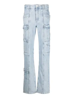 Isabel Marant Vokayo Straight-leg Jeans - Blue