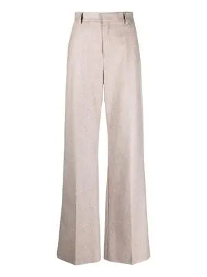 ANDAMANE Tailored Wide-Leg Trousers