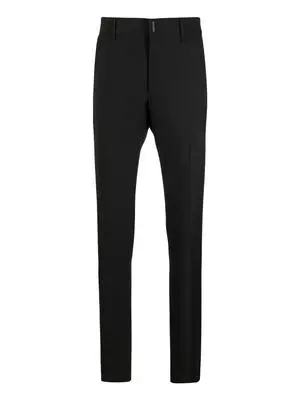 Givenchy Tailored Wool-mohair Blend Trousers - Black