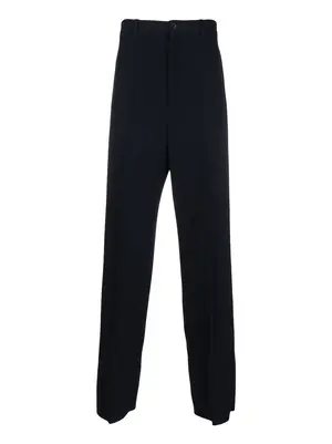 Balenciaga Large-fit Tailored Trousers - Blue