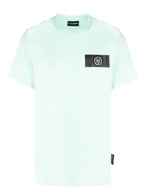 PLEIN SPORT Logo-patch Short-sleeved T-shirt - Green
