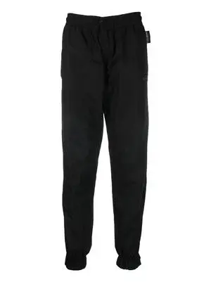 PLEIN SPORT Logo-patch Track Pants - Black