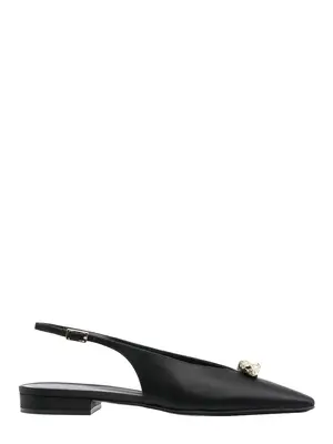 LANVIN Swing Slingback Pumps - Black