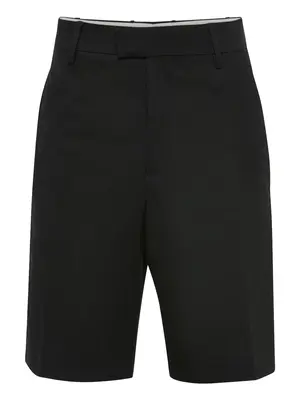 Alexander McQueen Tailored Bermuda Shorts - Black