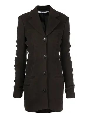 Alexander Wang Wool-blend Jacket - Brown