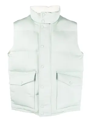 Alexander McQueen Logo-print Gilet - Green