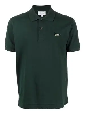 Lacoste Chest Logo-patch Polo Shirt - Green