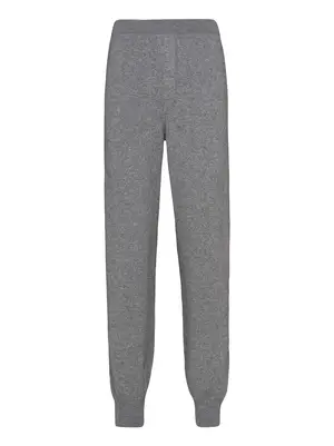 Prada Cashmere Track Pants - Grey