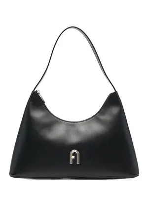 FURLA Furla Logo-Plaque Leather Shoulder Bag