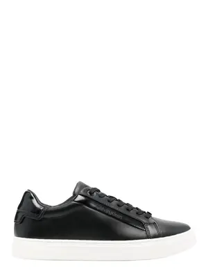 Calvin Klein Debossed Logo Sneakers - Black