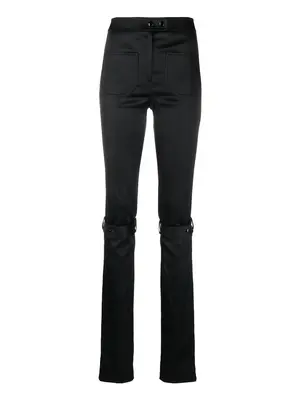 COURREGES Strap Trousers - Black
