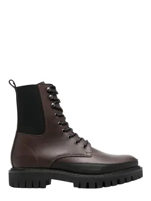 Tommy Hilfiger Chunky Lace-up Boots - Brown