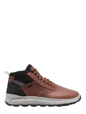 Geox Spherica 4x4 High-top Sneakers - Brown