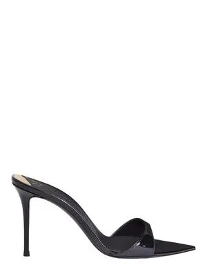 GIUSEPPE ZANOTTI Intriigo Patent 90mm Sandals - Black